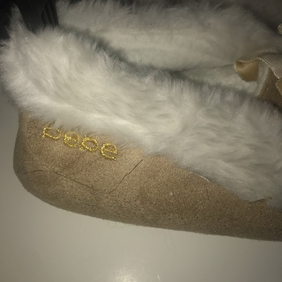 bebe | Shoes | Little Girls Bebe Moccasin Style Slippers | Poshmark